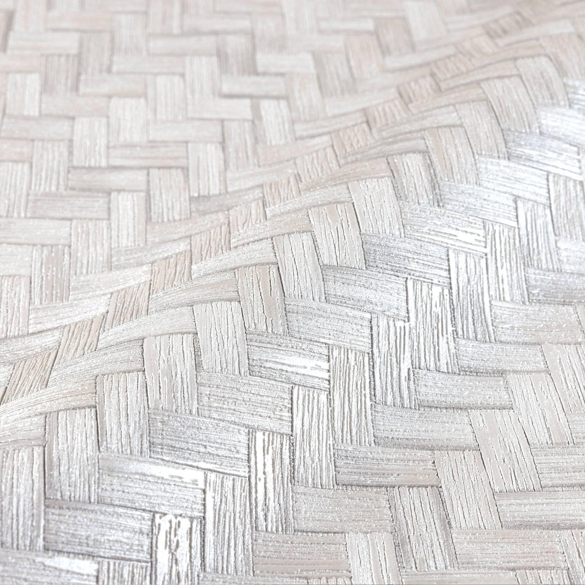 Jute Basket Weave Chevron Wallpaper Ivory 3D Deep Embossed Non Woven Jute Basket Weave Chevron Wallpaper Ivory 3D Deep Embossed Non Woven